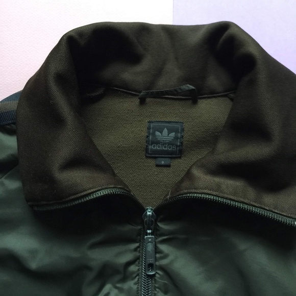 adidas | Jackets & Coats | Adidas Track Jacket Olive Green Sz | Poshmark